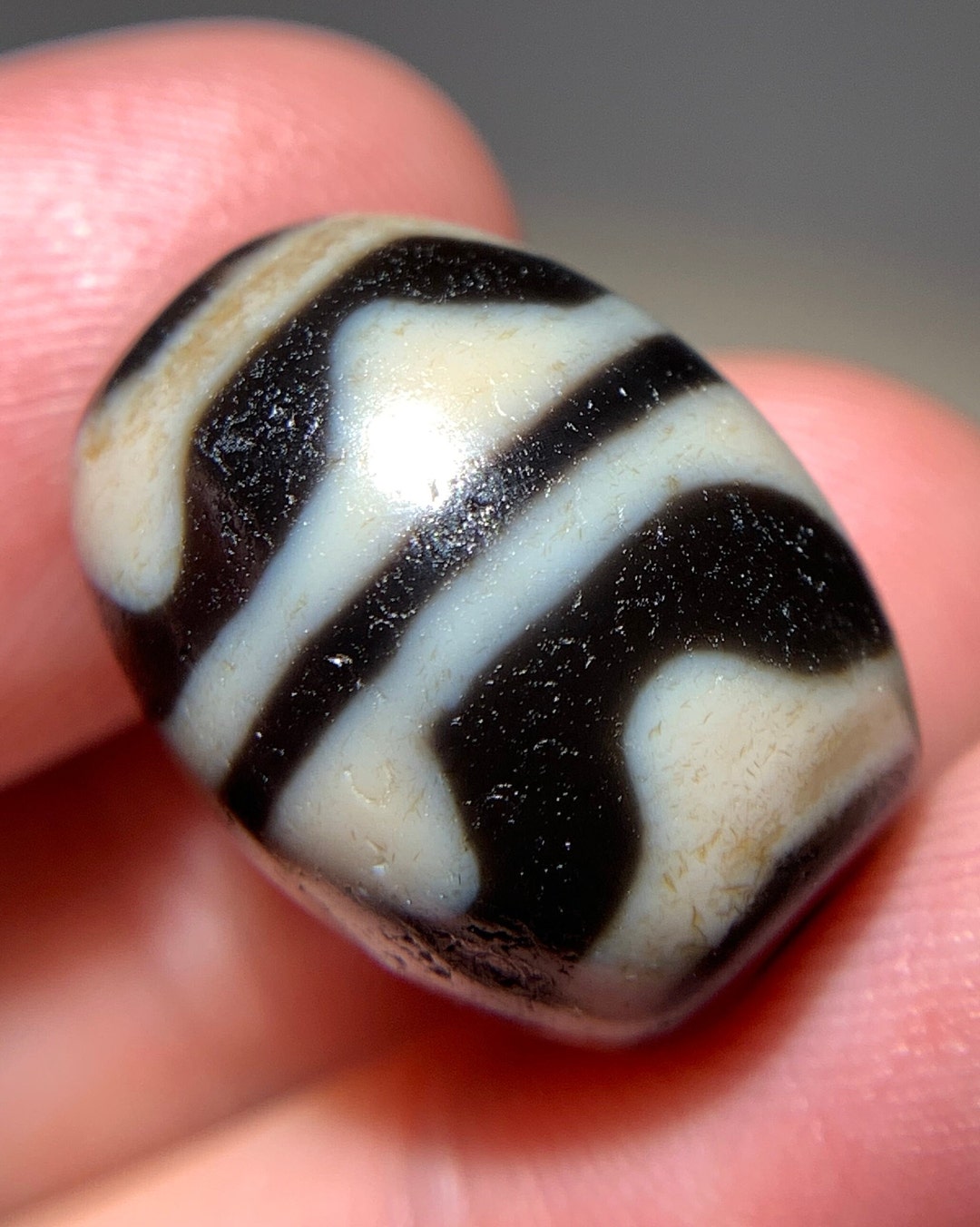 Dzi Bead Daluo Amulet Pendant 19.6mmx15.5mm - Etsy