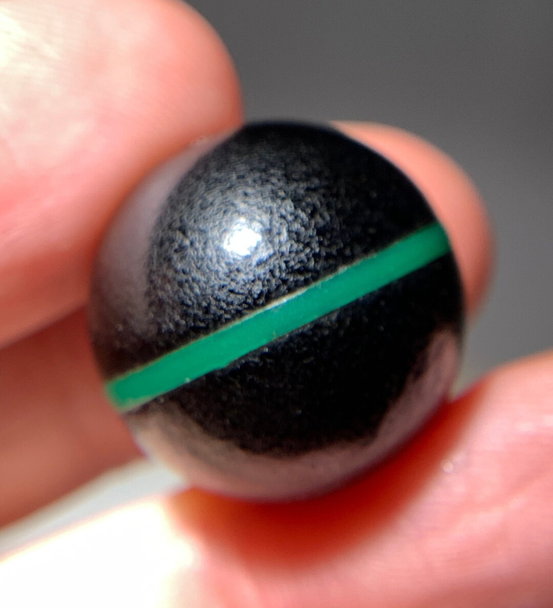 Dzi Bead " 1 Stripe " Amulet Pendant 19.2mmx18.9mm - Etsy