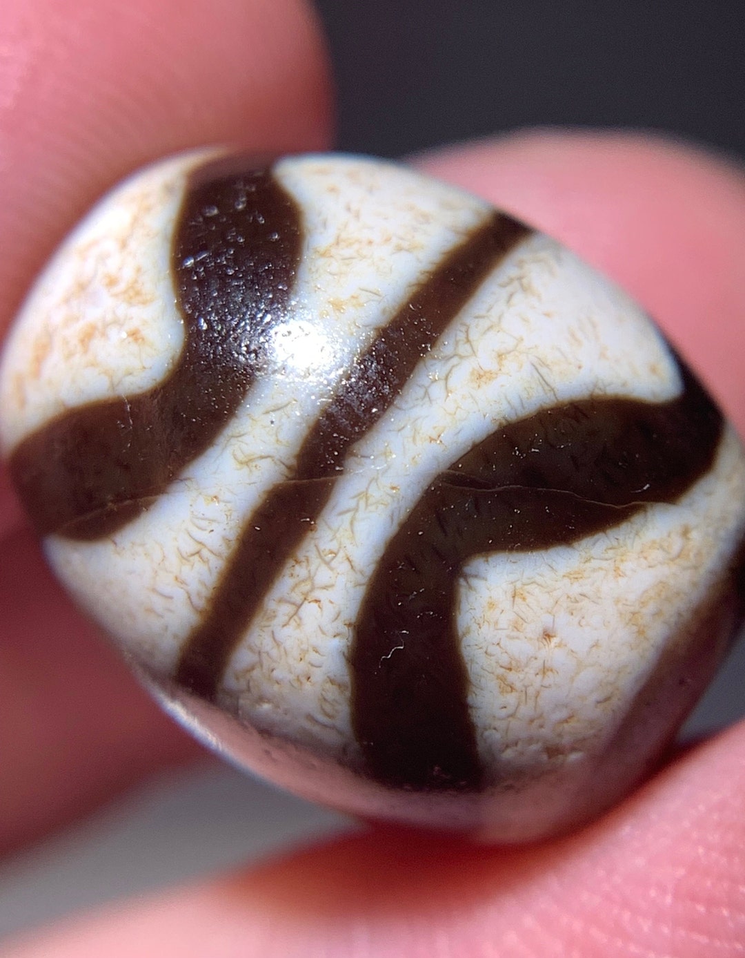 Dzi Bead Daluo Amulet Pendant 18.8mmx15mm - Etsy