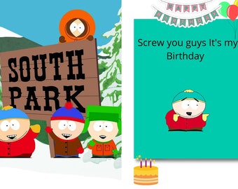 Cartman Birthday - Etsy