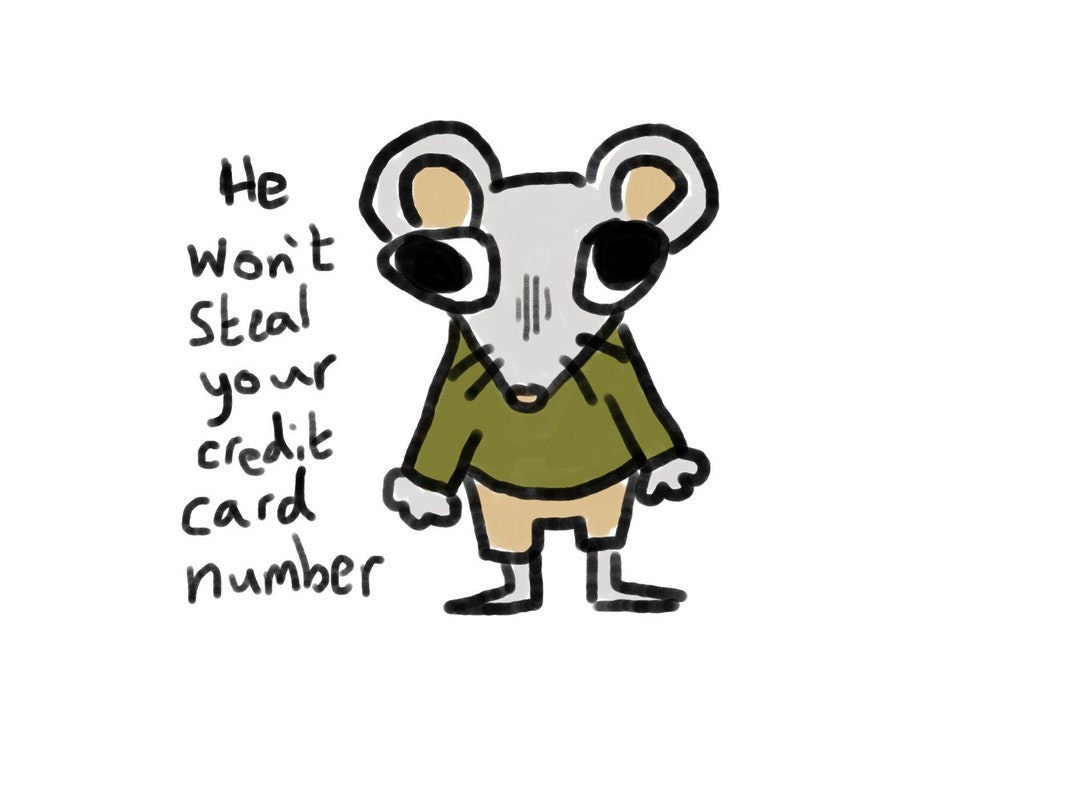 Chaotic Goober Animal Drawings for Stickers or Prints - Etsy