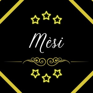 Mèsi / Haitian Creole Thank You Card / Elegant / Black and - Etsy