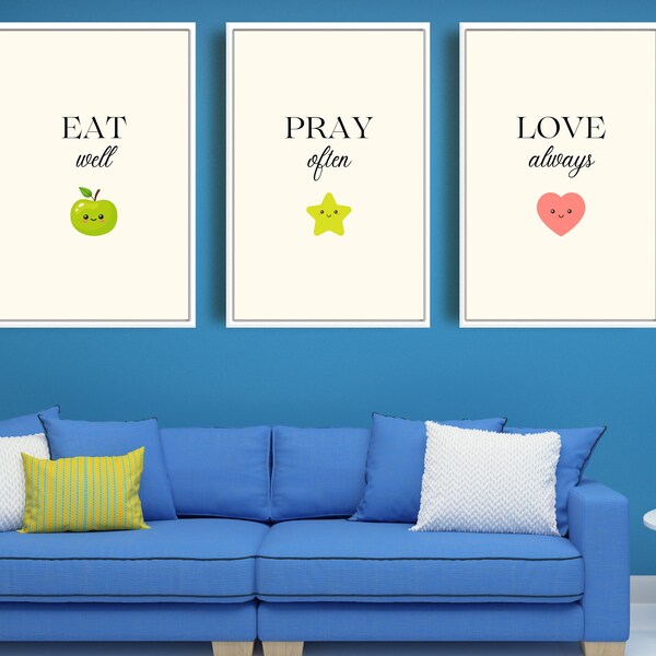 3 Section Wall Art - Etsy