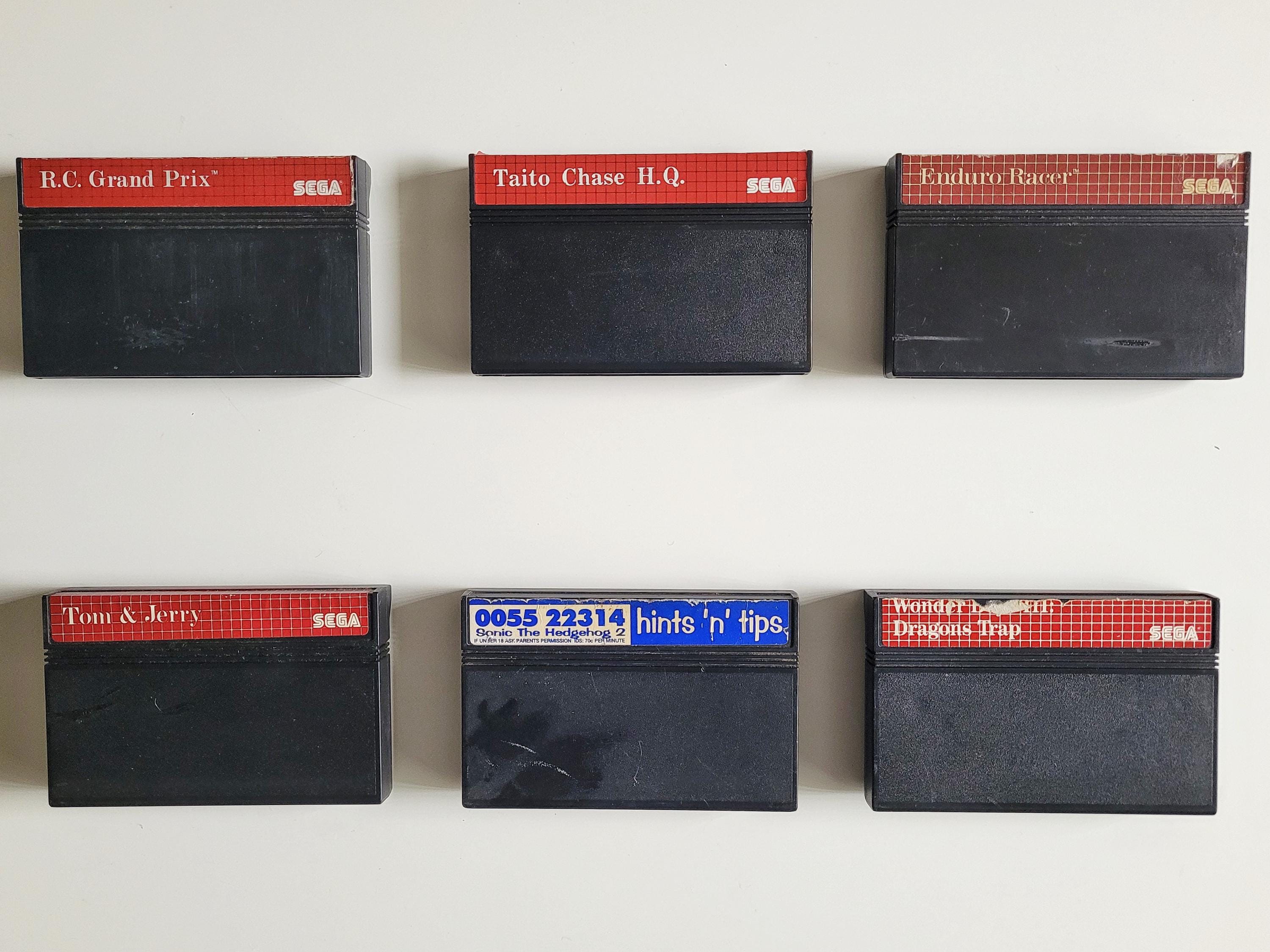Genuine Sega Master System Cartridges Region Free Selection - Etsy