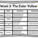 6 Week Tot School Colors of the Rainbow Curriculum + Activities; Red ...