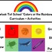 6 Week Tot School Colors of the Rainbow Curriculum + Activities; Red ...
