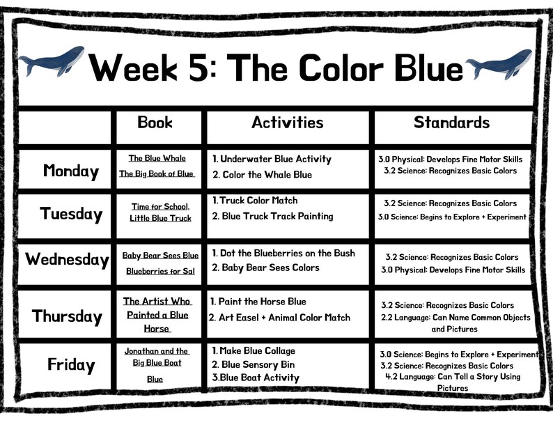 6 Week Tot School Colors of the Rainbow Curriculum + Activities; Red ...