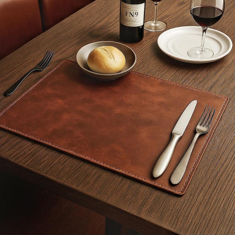 Leather Placemats - Etsy