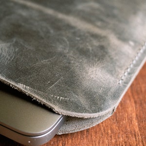 Leather MacBook Sleeve, Slim MacBook Air M1 M2 Case, MacBook Pro Case ...