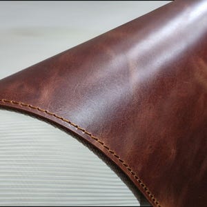 Handmade Leather Table Runner: Personalized Dining Table Mat - Etsy