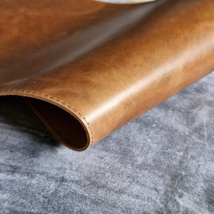 Handmade Leather Table Runner: Personalized Dining Table Mat - Etsy