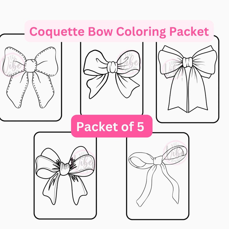 Coquette Coloring - Etsy