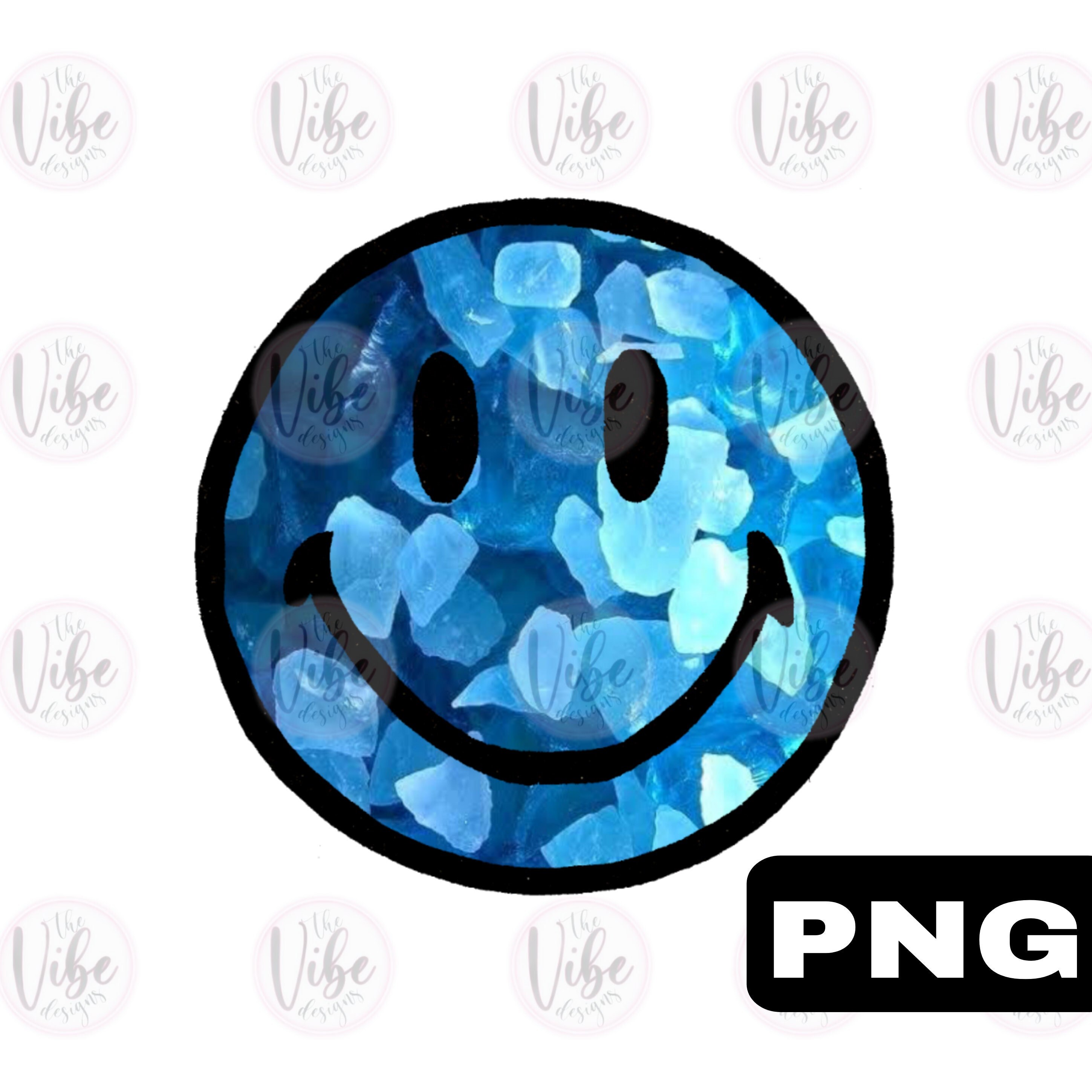 Bluecrystal Smiley Png, Blue Smiley Png, Smiley Face Png - Etsy