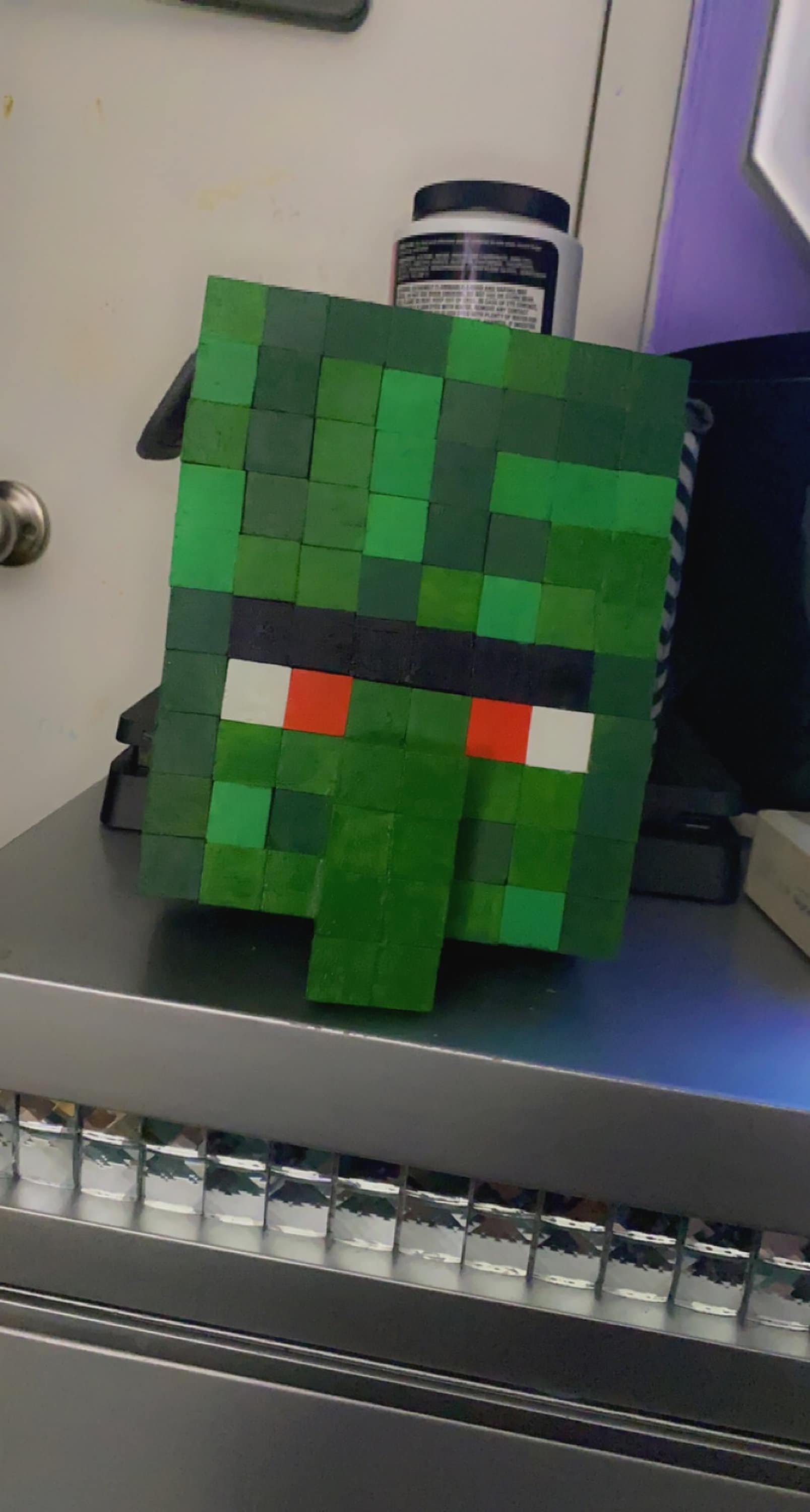 Minecraft Zombie Print