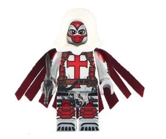 Custom Designed Minifigure Azrael. Printed on LEGO Parts - Etsy