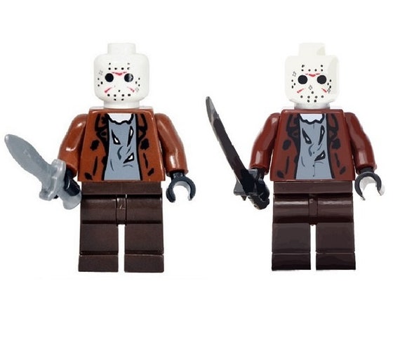 Jason Voorhees New Lego Horror Minifigures Compatible