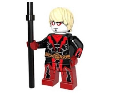 Custom Designed Minifigure Adam Warlock. Printed on LEGO | Etsy