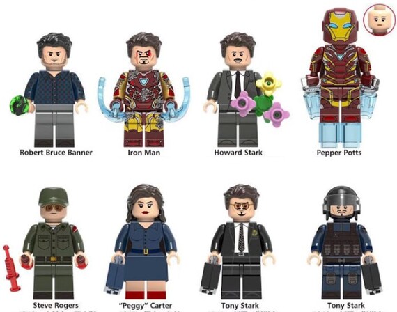 Lego Bruce Banner Decals