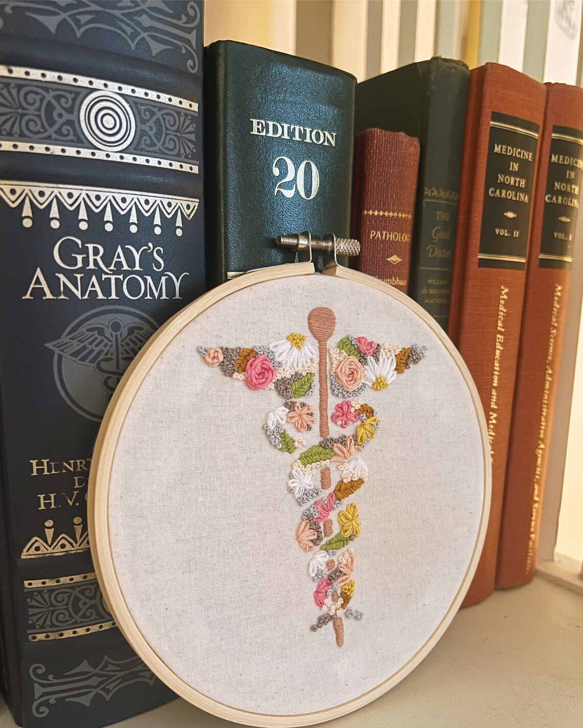 Medical Staff Symbol Embroidery PATTERN | Medical Embroidery | Medical ...