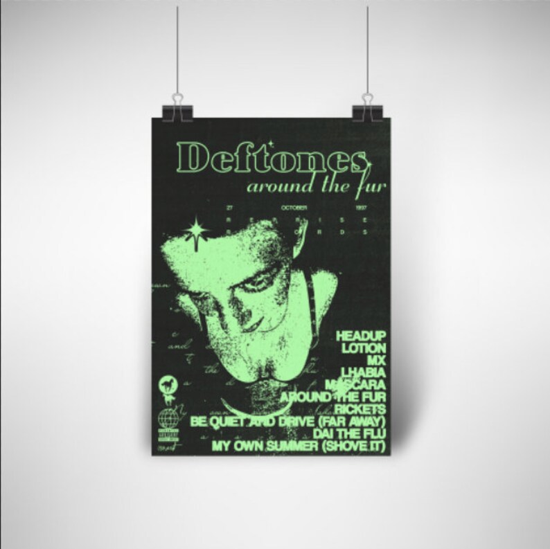 Deftones Around the Fur Digital Download Poster Print - Etsy