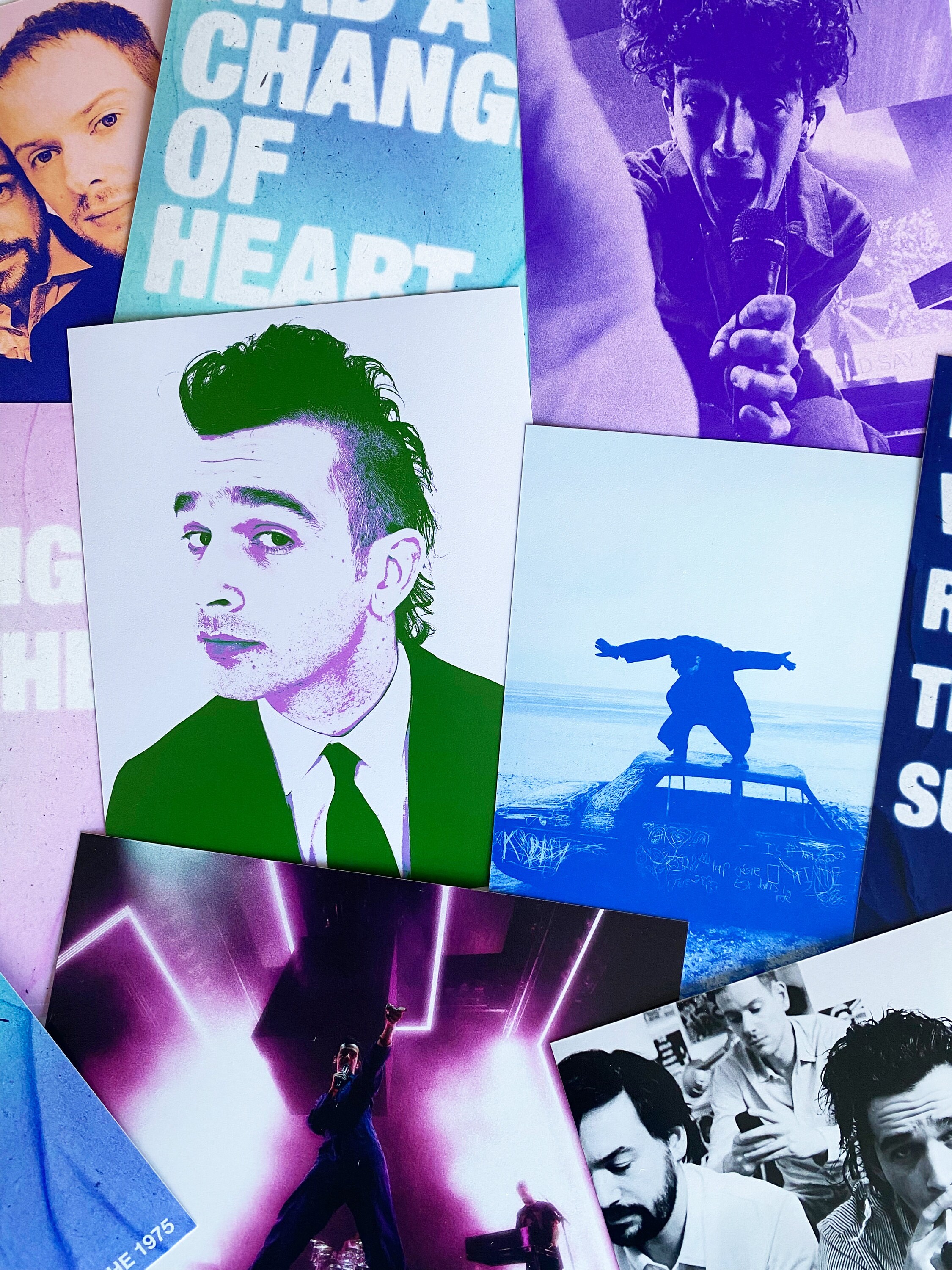 10 the 1975 Band Wall Collage 10 Physical Prints - Etsy