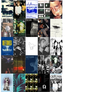 Deftones Nu Metal Rock Wall Collage 25 Physical Prints - Etsy Australia
