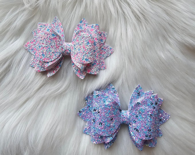 Speckle Bow Straw Toppers - Etsy