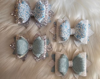 Spring Blue Bow Straw Toppers - Etsy