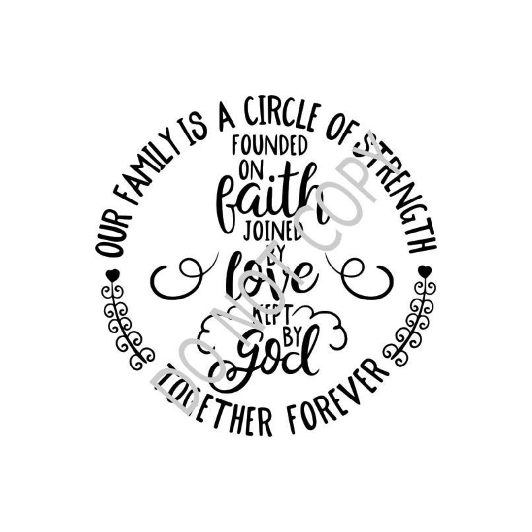 Family Circle Digital Download - Etsy