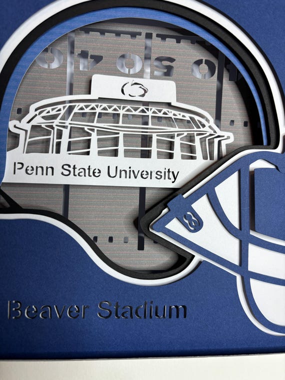 Beaver Stadium Silhouette