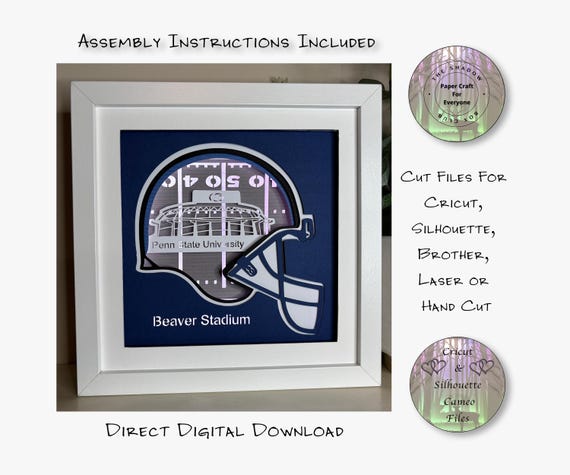 Beaver Stadium Silhouette