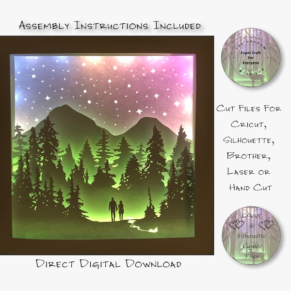 Shadow Box Svg - Etsy