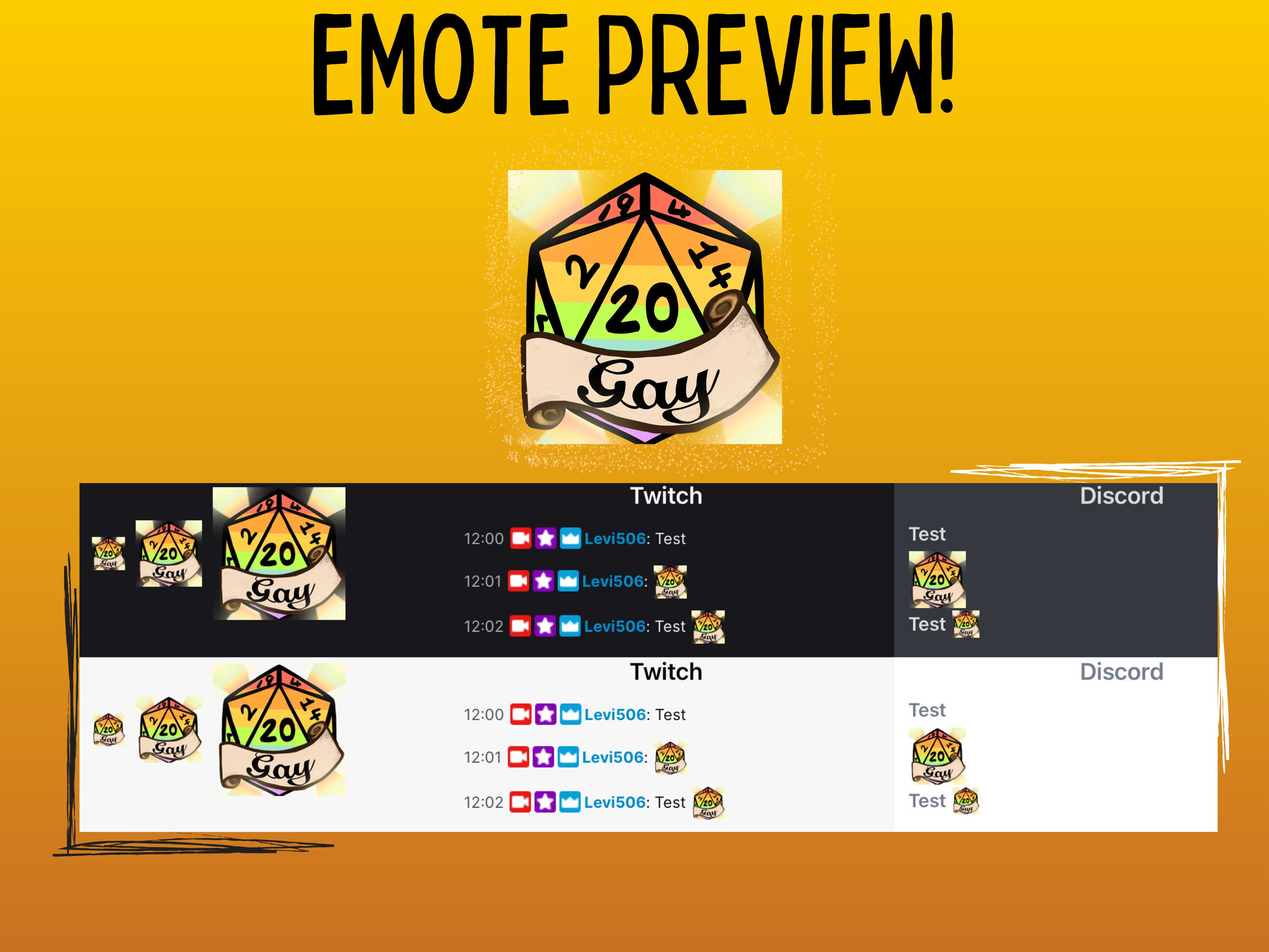 D20 Dice Emote Set 2.0! New and Updated Version! | Tags: Natural 20 ...