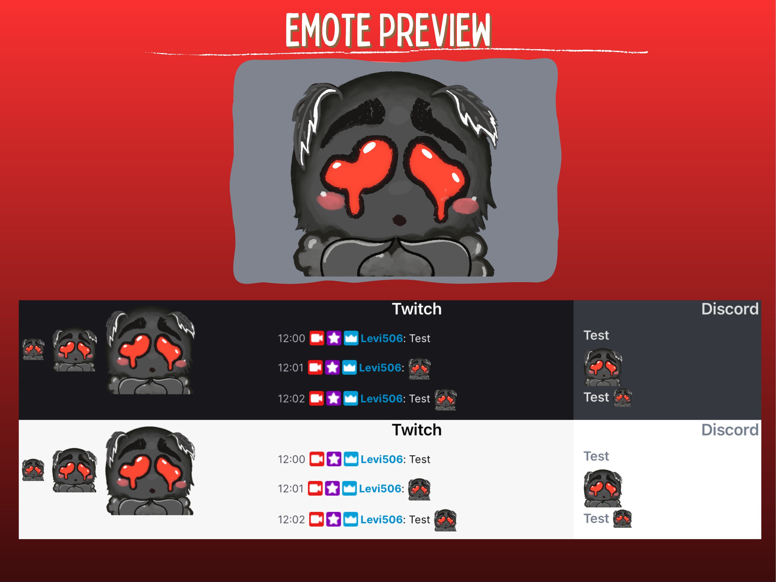 Mothman Emote Pack 3 for Twitch, Discord or Youtube - Etsy