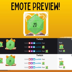 Exploding D20 Twitch or Discord Animated Emote | Alert GIF Dice Dnd ...