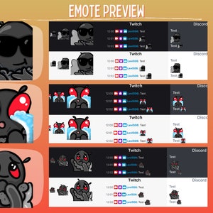 Mega Pack of 22 Mothman Emotes | Emote Set for Twitch or Discord ...