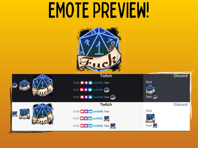 D20 Dice Emote Set 2.0! New and Updated Version! | Tags: Natural 20 ...
