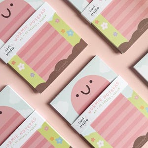 Wormie Notepad - Cute Earthworm Notes List Desk Pad, Spring Gift Ideas ...