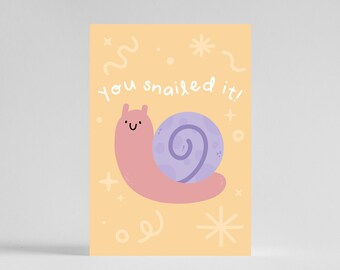 Thank You Greeting Card Cute Modern Any Occasion Cards - Etsy