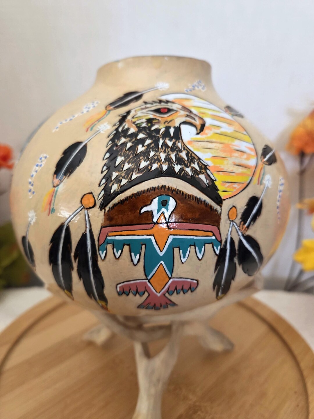 Hopi Thunderbird Shield: an Honored Vessel in This Native American ...