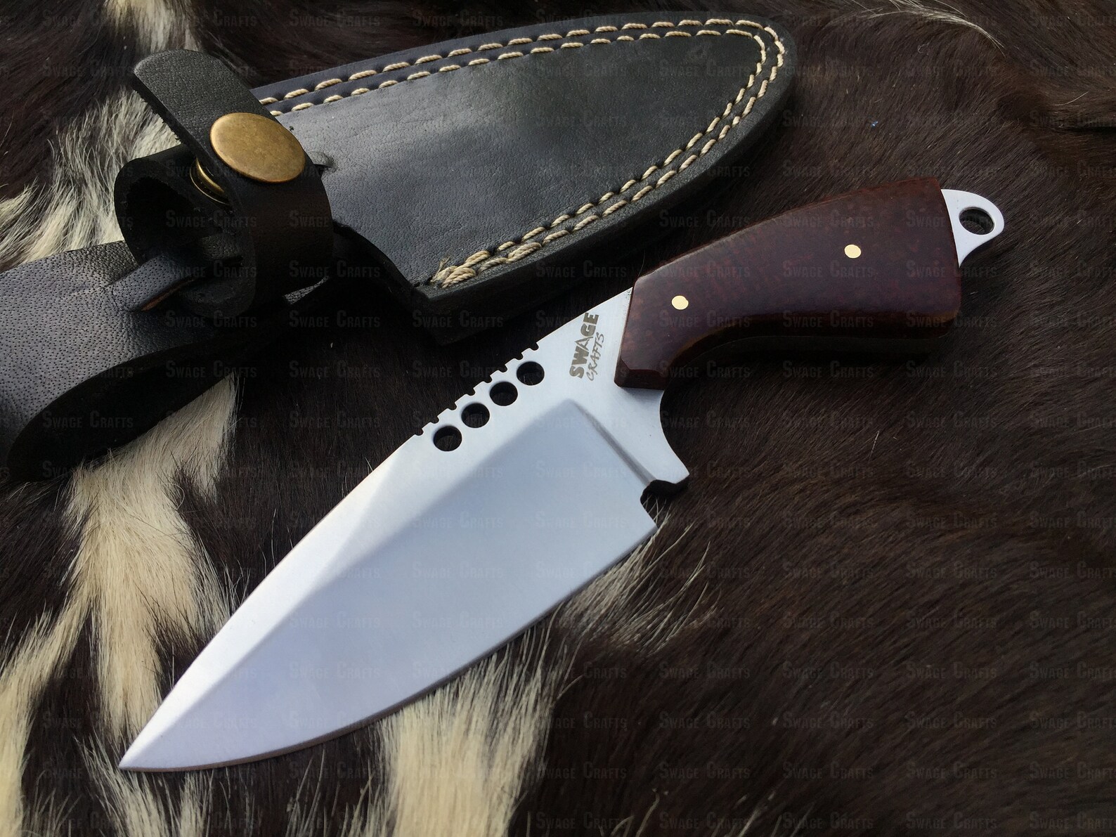 Handmade Hunting Knives steel Hunting Knives boot Knife Gift Outdoor ...