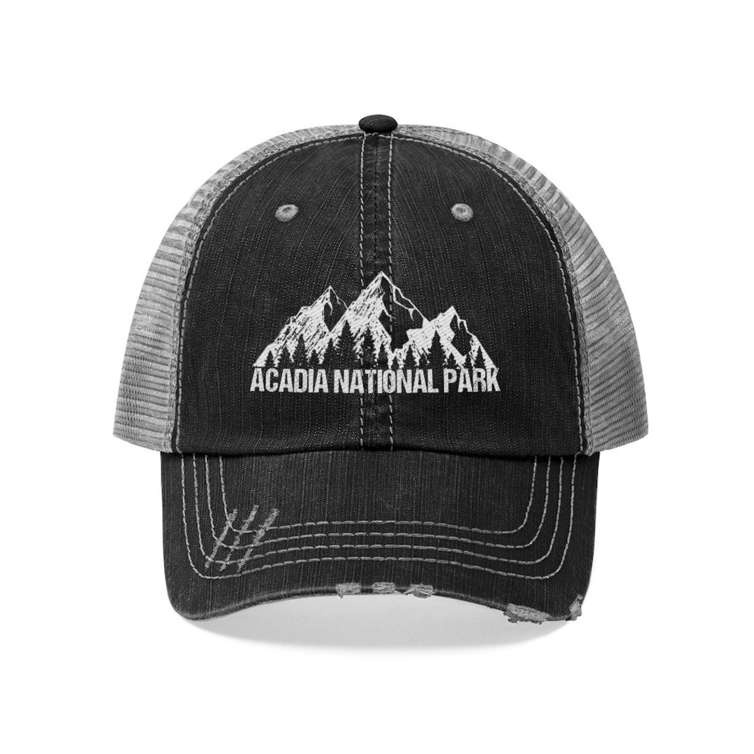 Acadia Hat Acadia National Park Camping Forest Mountain Pine - Etsy