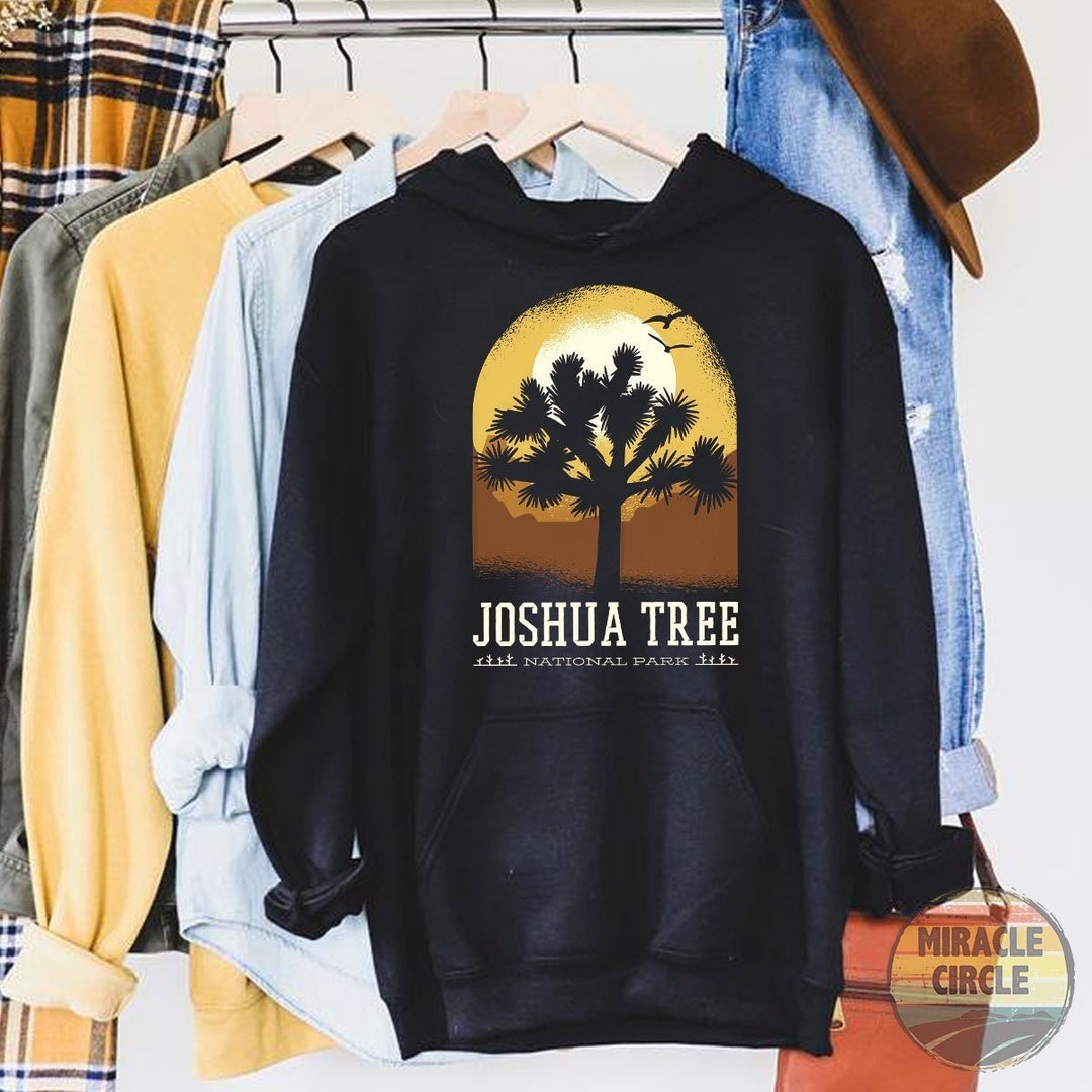 Joshua Tree Hoodie, Vintage Joshua Tree California Vintage Retro ...