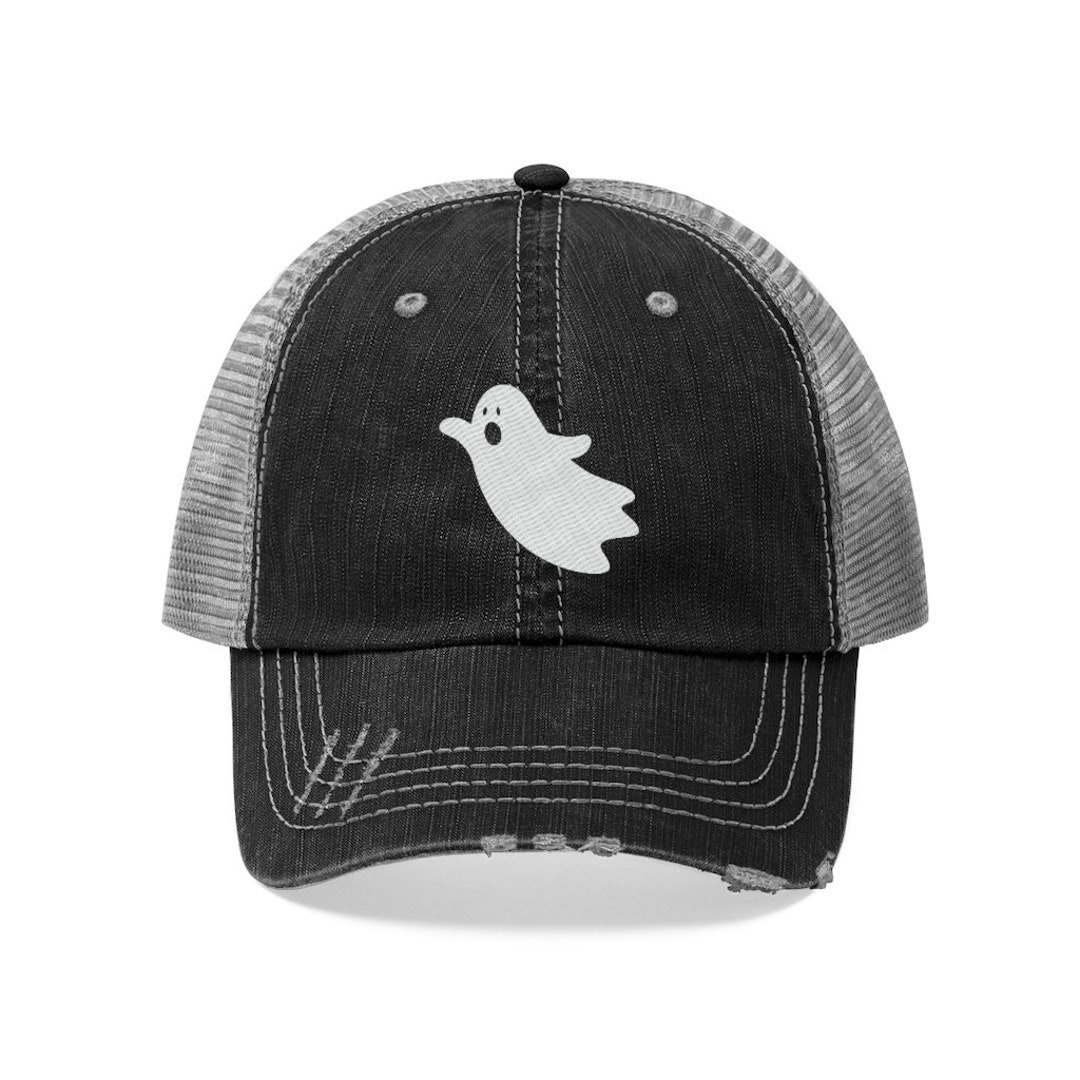 Ghost Hat Ghost Embroidery Dad Hat Cute Halloween Hat - Etsy