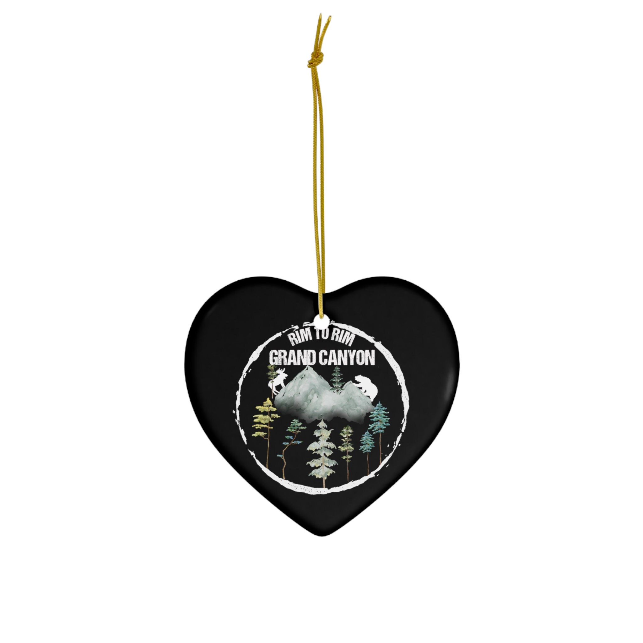 Rim to Rim Ornament, Grand Canyon National Park Hiker R2rhiking Camping ...