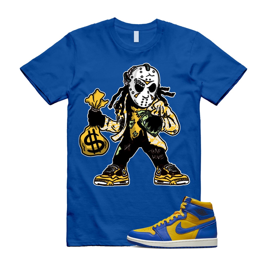 Reverse Laney 1 Game Royal Blue Air High OG WMNS Varsity Maize Sail ...