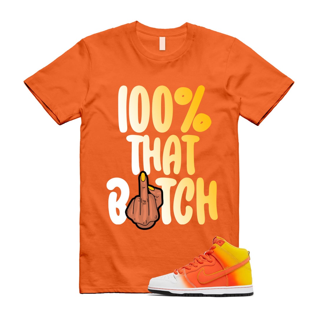 Dunk Candy Corn Sweet Tooth Orange Amarillo White Yellow T Shirt Match ...