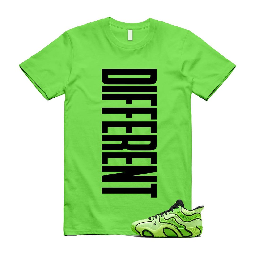 Tatum 3 6th Man Ghost Electric Green Black Neon T Shirt Match DFRNT - Etsy