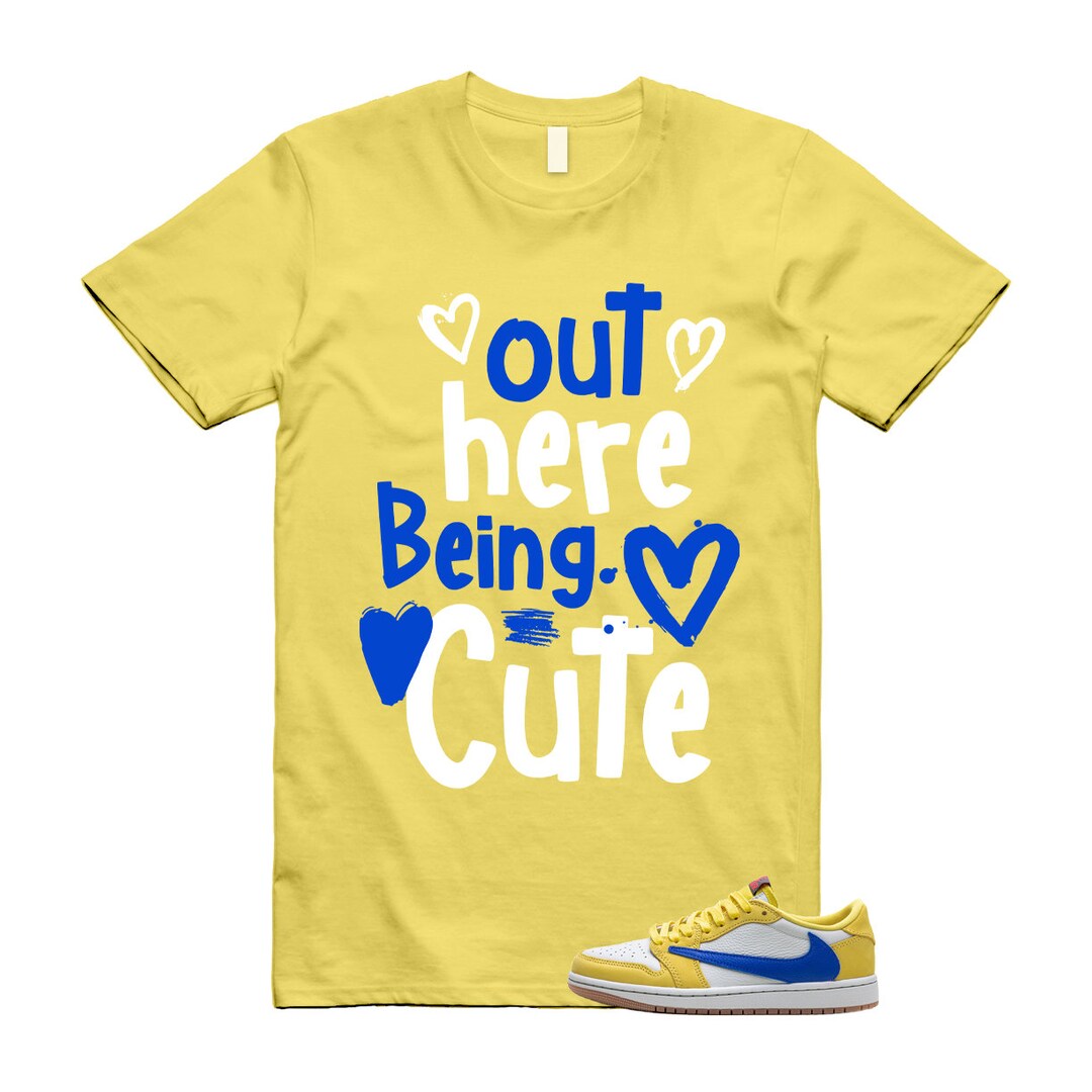 1 Travis Scott Canary Yellow Low OG SP Racer Blue Light Silver Gum ...