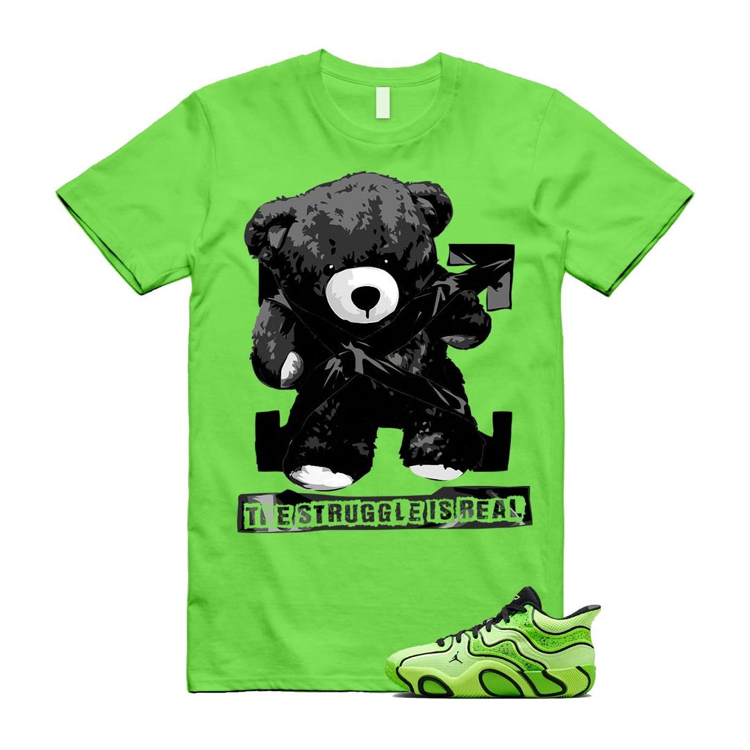 Tatum 3 6th Man Ghost Electric Green Black Neon T Shirt Match STRUG - Etsy